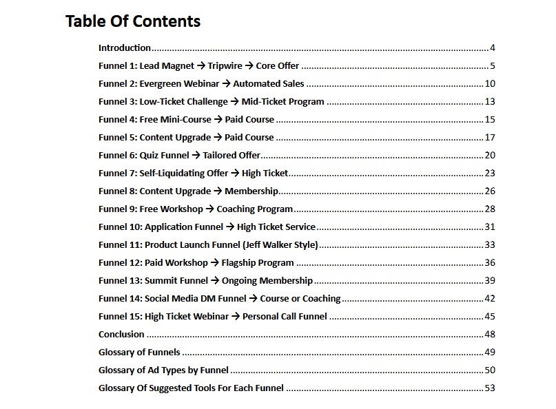 15 Profit-Boosting Funnel Frameworks | PLR – Scalable PLR Products